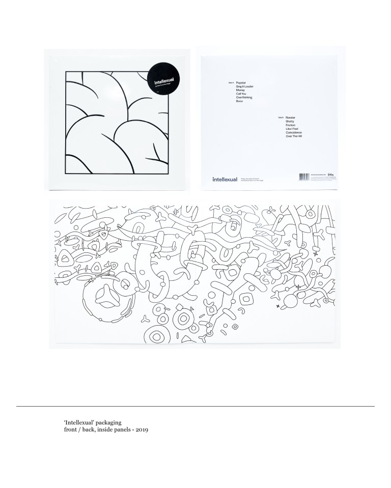 Intellexual album packaging – Irwan Awalludin